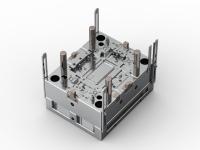 China OEM /ODM ：Custom Electronic Enclosures mold  / Battery cover (1*1)  No.24316-A for sale