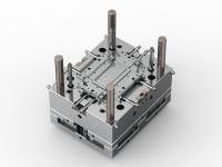 China OEM /ODM ：Custom electronic enclosures mold / Transparent battery cover (1*1) No.24316-B for sale