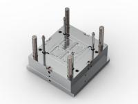 China OEM/ODM:Transparent BOX bracket (1*8) / Cold runner / Three-plates mold No.24628 for sale