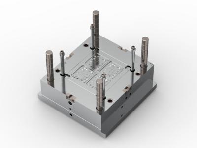 China OEM/ODM:Transparent BOX bracket (1*8) / Cold runner / Three-plates mold No.24628 for sale
