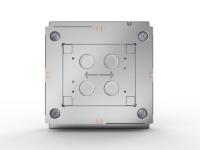 China OEM/ODM：Custom electronic enclosures mold / Transparent top cover trim (1*4)  No.24668 for sale