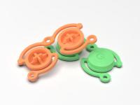 China Button (1*4) / Cold runner / Three-plates mold No.24671 for sale