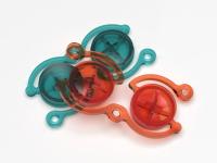 China Transparent button (1*4) / Cold runner / Three-plates mold No.24671 for sale