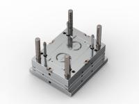 China OEM / ODM ：Custom household appliance molds / Transparent bottom cover (1*2)  No.24676-B for sale