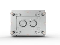 China OEM/ODM: Custom electronic enclosures / Transparent bottom cover bracket (1*2) No.24677 for sale