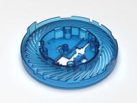 China OEM/ODM: Custom electronic enclosures / Transparent bottom cover bracket (1*2) No.24677 for sale