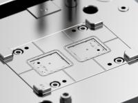 China OEM / ODM ： Cold Runner Injection Molding & Medical Instrument Bottom Shell (1*2) No.23672 for sale
