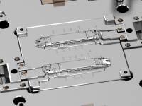 China OEM / ODM ： Cold Runner Injection Molding & Transparent Inner Shell of Scan Pen (1*2) No.24002 for sale