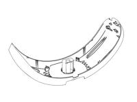 China OEM/ODM : Custom consumer electronics molds / Back cover (1*1)  No.22958 for sale