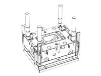 China OEM/ODM : Custom consumer electronics molds / Back cover (1*1)  No.22958 for sale