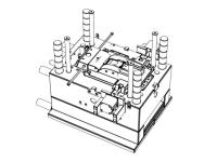 China OEM / ODM ： Hot Runner Injection Molding & Right Belt 1*2 No 23187-B for sale