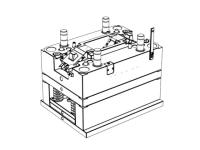 China OEM / ODM ABS Injection Molding Front Housing (1*1) No.22724-C for sale