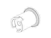 China POA Transparent Knob Tail Cap (1*8)/ Cold runner /Two-plates mold No.22727 for sale