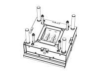 China OEM / ODM ： ABS Injection Molding & POA Side Guide Bracket 1x2 No.22728-B for sale