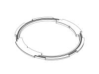 China OEM / ODM ： ABS Injection Molding & VR Rear Shell Ring 1*2 No 22731-B for sale