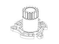 China OEM / ODM ：VR knob control shaft (1*4) / Three-plates mold / Cold runner No.22732 for sale