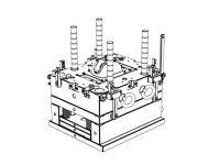 China OEM / ODM ： ABS Injection Molding & Back Cover 1*1 No 22958-B for sale