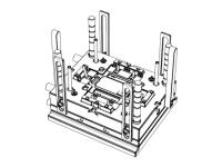 China OEM / ODM ： Precision Injection Molding & Transparent Back Shell (1*1) No.22447 for sale
