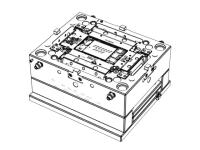 China OEM / ODM ： Hot Runner Injection Molding & Transparent Flat Front Shell (1*1)  No.23603 for sale