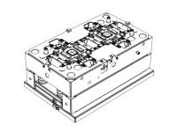 China OEM/ODM：Custom Consumer Electronics Molds / Front Housing LDS (1*2)  No.22397 for sale