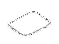China OEM / ODM：Custom consumer electronics molds / Transparent Front Housing Trim of Smartwatch No.22400 for sale