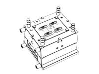 China OEM / ODM ： Precision Injection Molding & Earphone Charging Box Upper Inner Cover 1x4 No.24196-B for sale