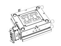 China OEM / ODM ： Precision Injection Molding & Upper Inner Cover for Earphone Charging Box No.24196 for sale