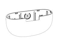 China OEM / ODM ： Precision Injection Molding & Lower cover of transparent earphone charging box (1*2) No.24197 for sale