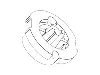 China OEM / ODM ： Precision Injection Molding & Headset Charging Box Button (1*8) No.24202 & 24203 for sale