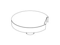 China OEM/ODM Custom Consumer Electronics Molds / Inner bracket of left rear cover of transparent earphone (1*8)  No.24213 for sale