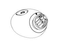 China OEM / ODM ：Consumer Electronics Molds / Earphone left front shell (1*4) No.24205 for sale