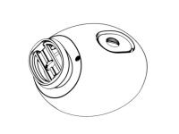 China Transparent Earphone Left Front Shell (1*4) / Hot Runner / Three Plate No.24205 for sale