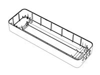 China OEM / ODM ： Polypropylene Injection Molding & Transparent disinfection box lower cover (1*1)  No.23771 for sale