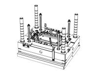 China OEM / ODM ： Polypropylene Injection Molding & Transparent disinfection box lower cover (1*1)  No.23771 for sale
