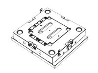 China OEM / ODM ： Cold Runner Injection Molding & Scan Pen Rear Cover (1*2) No.24003 for sale
