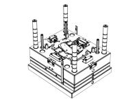 China OEM/ODM：Custom electric equipment mold / Transparent AR Front Housing Structure (1*1) No.25176 for sale