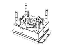China PC / TPU Inner Housing 1x1 Cold Runner Three Plate Mold No.19015 And 19016 -B for sale