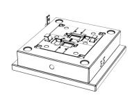 China OEM / ODM ： Cold Runner Injection Molding & Transparent Medical Instrument Cover (1*2) No.23670 for sale