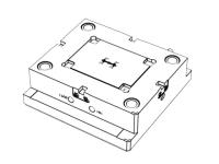 China Medical Instrument PN-1500 (1*4) / Two-plates mold / Cold runner No.21062-B for sale