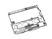 China OEM / ODM : Custom Consumer Electronics Molds / Transparent antenna holder (1*2)  No.22677-B for sale