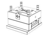 China OEM/ODM：Custom Precision Machining Molds / Transparent seal bracket (1*8)  No.22678 for sale