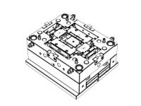 China OEM/ODM ：Custom Plastic Injection Molds /  Front cover (1*1)  No.22682 for sale