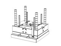 China OEM / ODM ： Multi Cavity Injection Mold & Mainboard bracket (1*2) No.22684 for sale