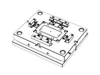 China OEM / ODM ： Cold Runner Injection Molding & Transparent phone TP trim (1*1) No.23854 for sale