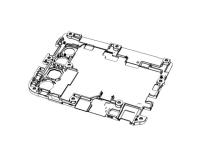 China OEM/ODM：How to customize cost-effective molds / Transparent mainboard bracket (1*2)  No.24317 for sale