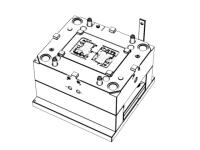 China OEM/ODM：How to customize cost-effective molds / Transparent mainboard bracket (1*2)  No.24317 for sale
