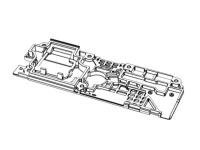 China OEM/ODM：Custom Electronic Enclosures / Lower bracket (1*4)  No.24318 for sale