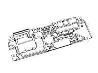 China OEM/ODM：Custom Electronic Enclosures / Transparent lower bracket (1*4)  No.24318 for sale