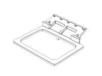 China Transparent spk bracket (1*8) / Cold runner / Two-plates mold No.24319 for sale