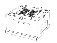 China OEM/ODM : Custom injection mould / Top cover trim (1*4)  No.24668 for sale